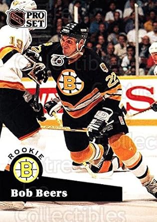 Amazon.com: (CI) Bob Beers Hockey Card 1991-92 Pro Set (base) 520 Bob ...