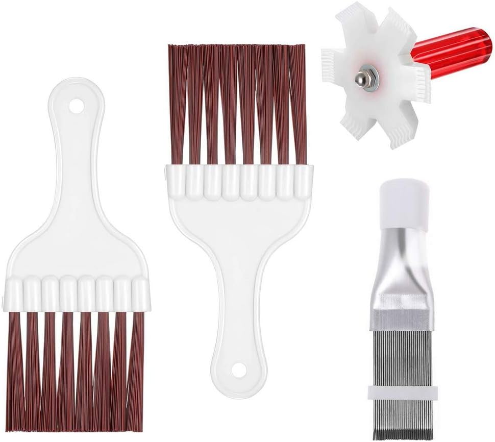 Amazon.com: pengxiaomei 4 Pcs Air Conditioner Condenser Fin Cleaning ...