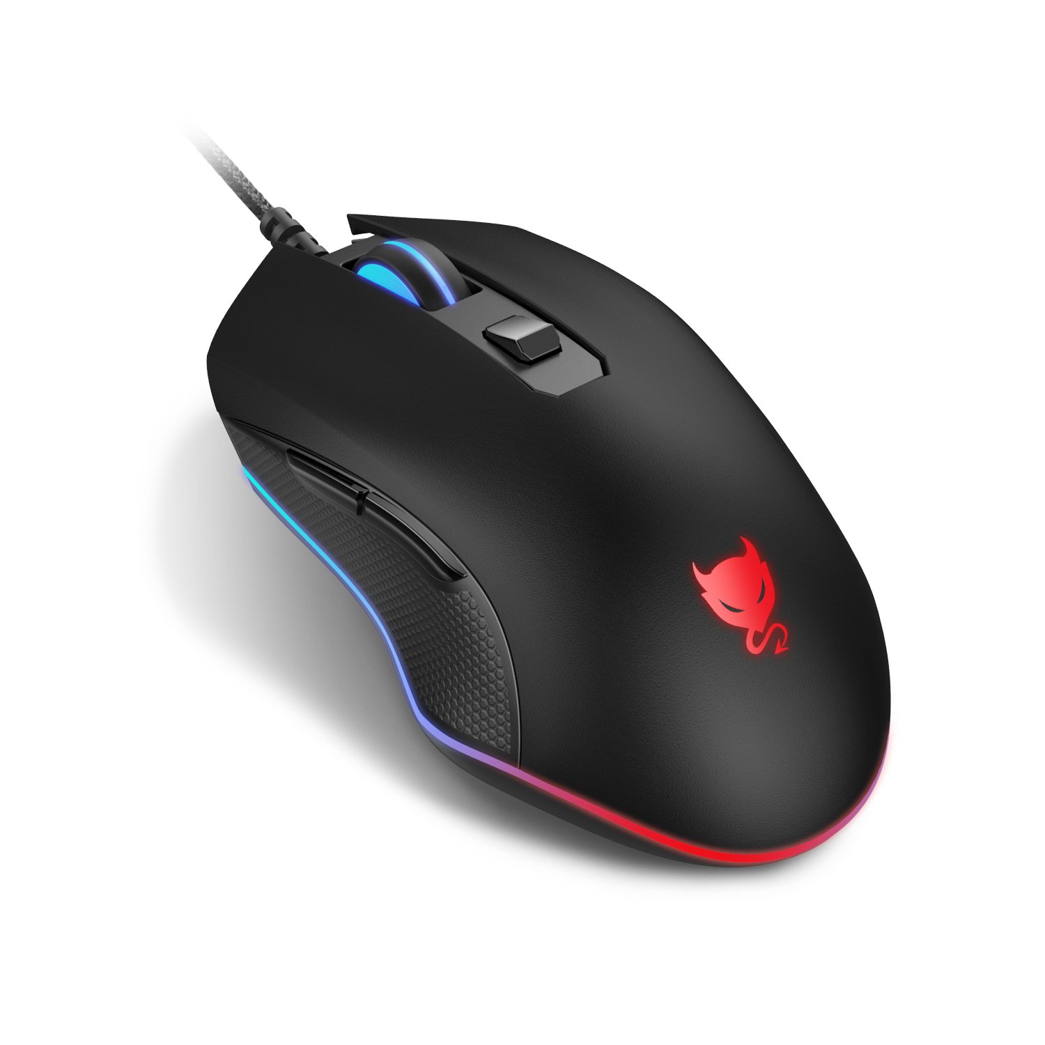 Amazon.in: Buy Redimp GM300 Wired Mouse 6-Buttons Ergonomic Computer ...