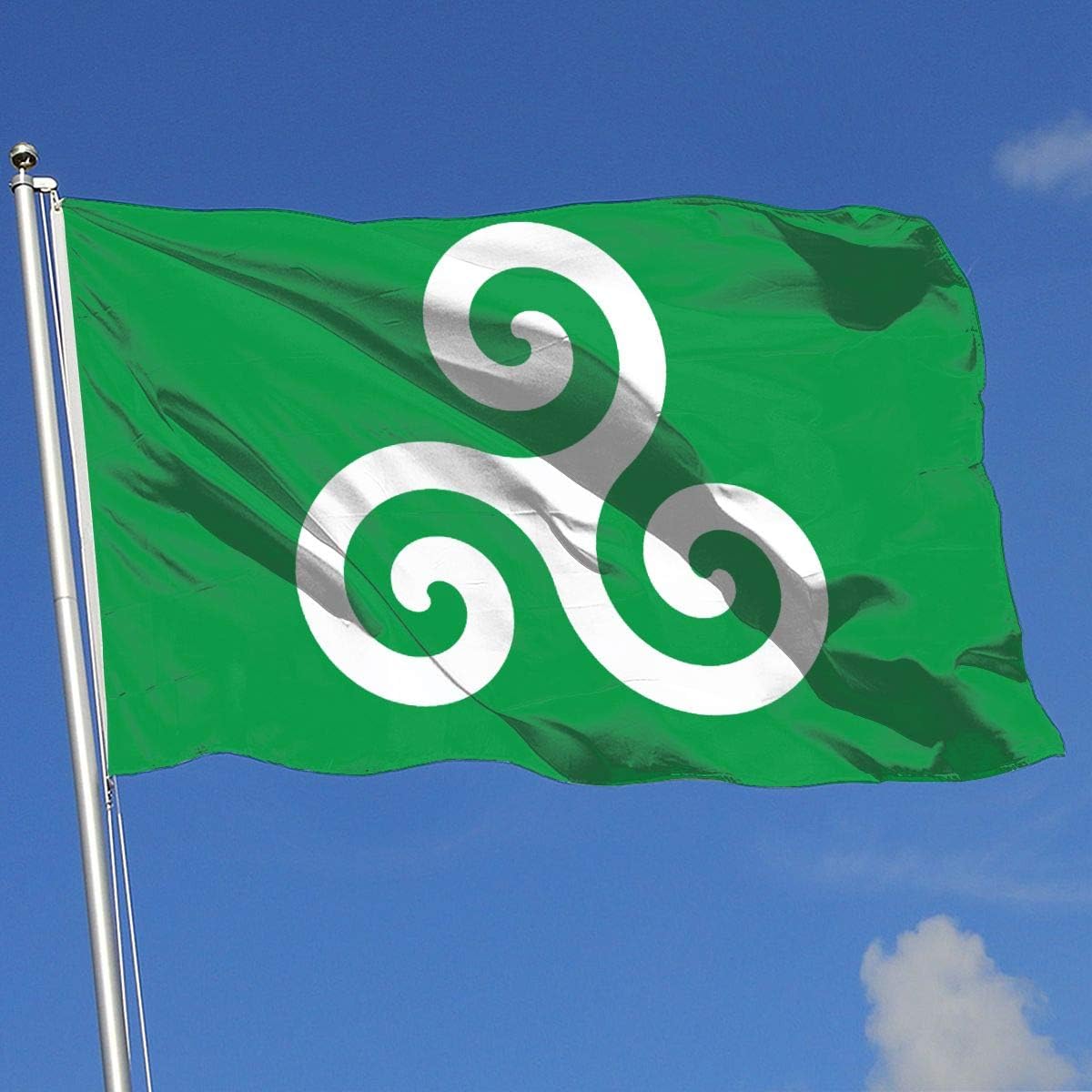 Amazon.com : ZBGIGB Celtic Triskelion Symbol 3x5 Foot Flag Outdoor Flag ...