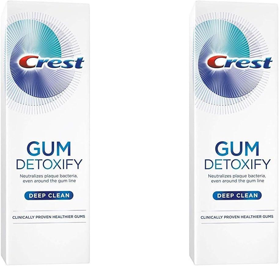 Crest Gum Detoxify Toothpaste, Deep Clean – 4.1 Ounce – BigaMart