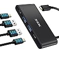 Amazon.com: SSK USB-C 3.2 Hub 10Gbps, 4 Ports USB C Splitter for Laptop, USB 3.2 Hub Multiport ...