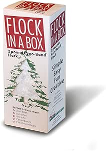 Amazon.com: Peak Seasons 11102 2 Lbs White Sno-Bond Flock In A Box ...