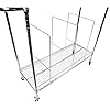 Apollo Hardware Commercial Grade Chrome 2-Tier Wire Carton Storage ...