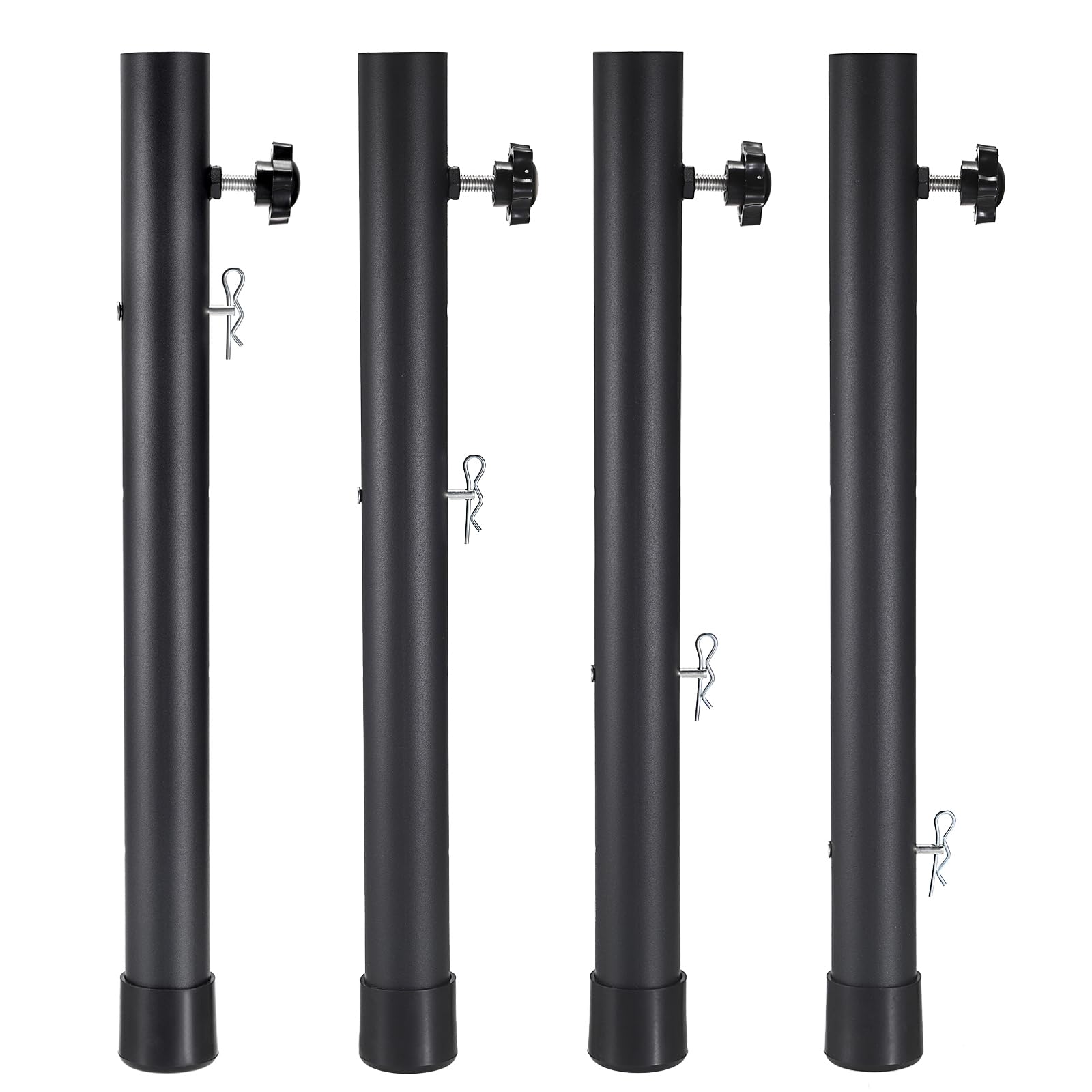 Kokone Pack of 4 Table Leg Extenders, Adjustable Table Leg Risers for ...