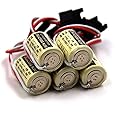 (5-Pack) 3V 1100mAh 1747-BA Replacement PLC Battery for FDK CR14250SE ...