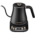 Amazon.com: RONGBEST Electric Gooseneck Kettle, 1200W, 6 Temperature ...
