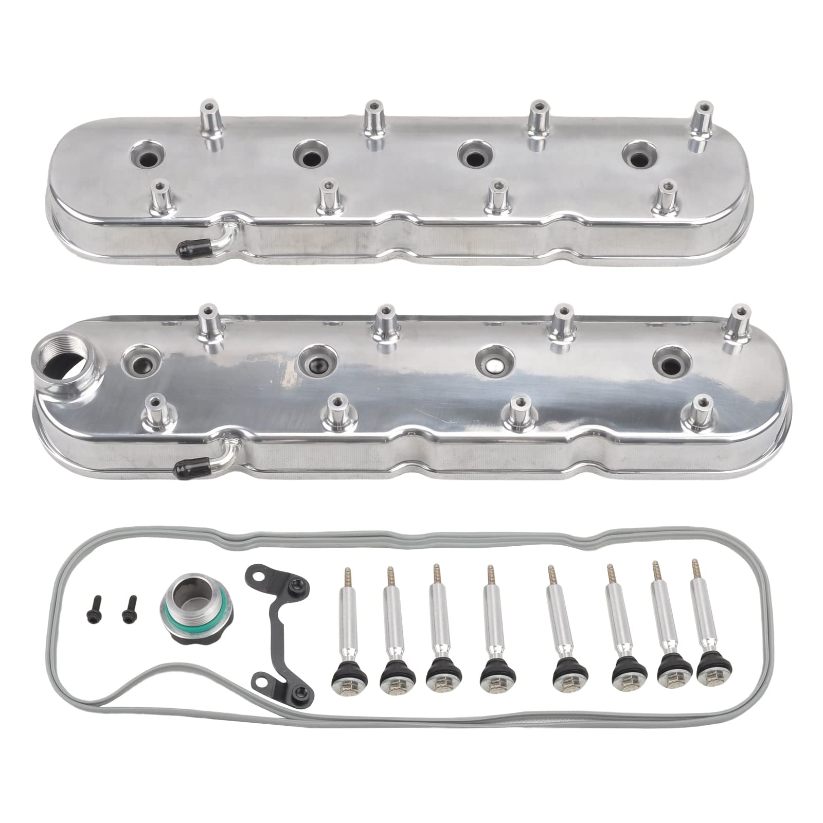 TBAPFS Fabricated Aluminum Engines Valve Covers with Coil Mounts ...