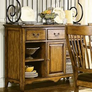Amazon.com: Blue Ridge Retreat Buffet Sideboard In Distressed Chestnut ...