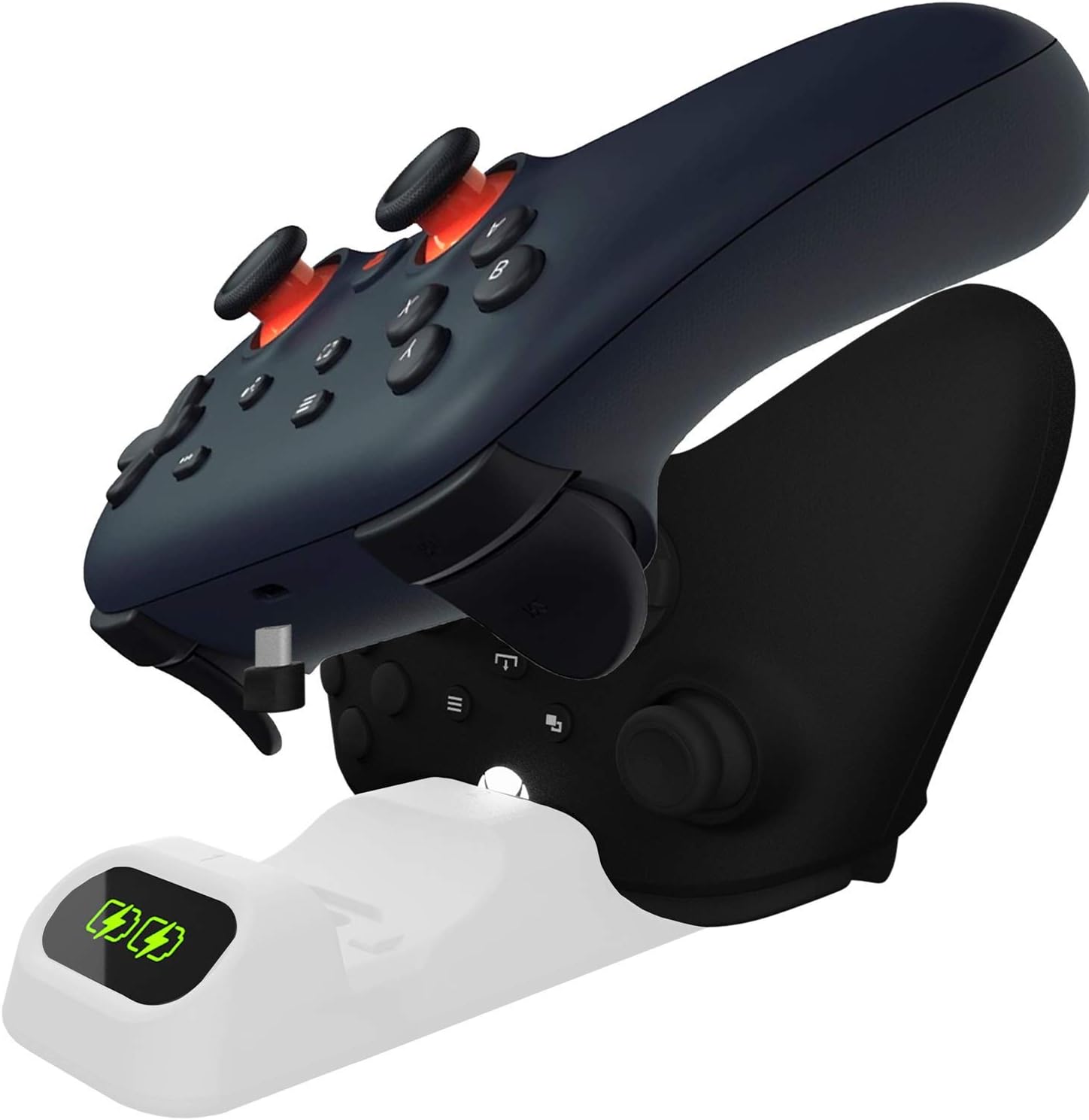 Orzly controller charger stand for Google Stadia works as dock for all ...