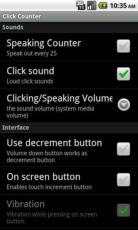 Click Counter Free:Amazon.de:Appstore for Android