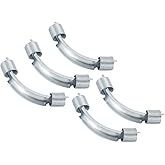 Amazon.com: PATIKIL 25mm PEX Tube Bend Support, 5 Pack PEX Tube Metal ...