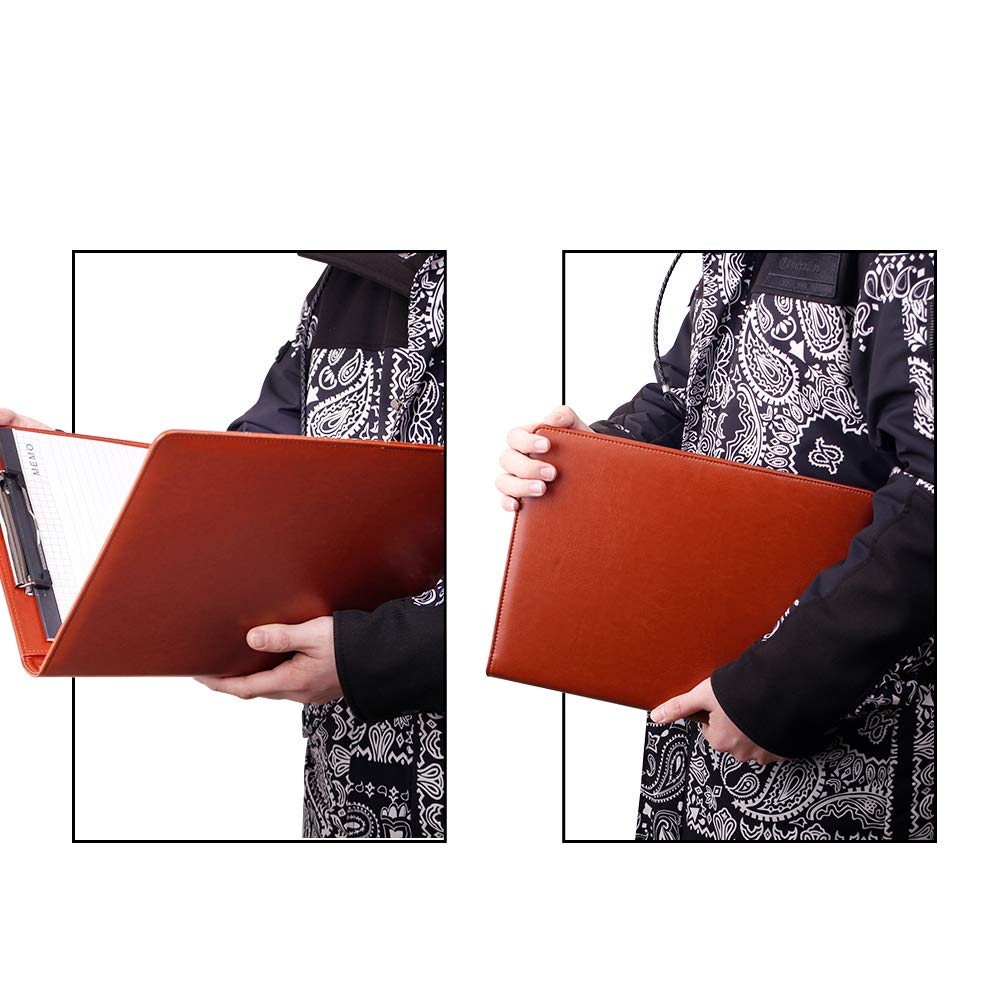 Archivio ufficio e accessori per scrivania Cartellina portadocumenti in pelle sintetica ...