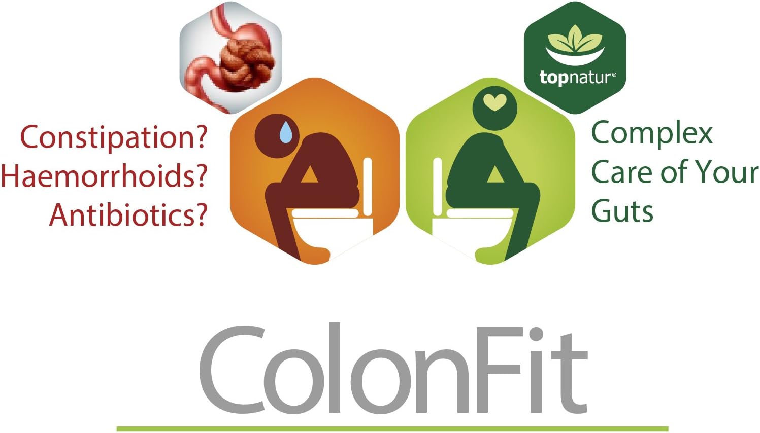 COLONFIT PLUS – Bloating and Gas Relief with Digestive Enzymes ...