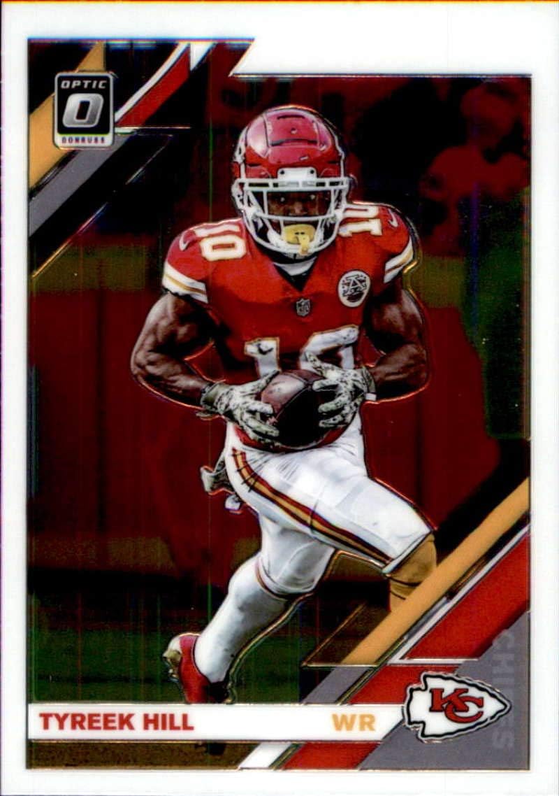 Amazon.com: 2019 Donruss Optic #3 Tyreek Hill Kansas City Chiefs ...