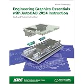 Amazon.com: Engineering Graphics Essentials with AutoCAD 2025 Instruction: Text and Video ...