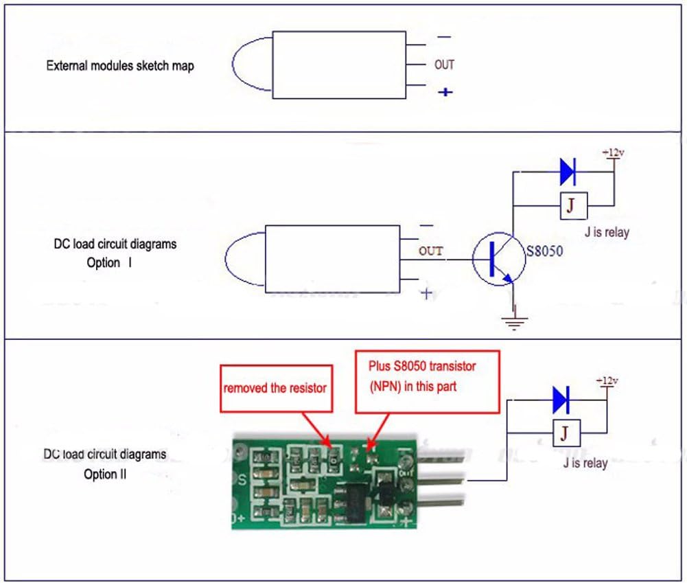 Connecting HC-SR505 (PIR) to relay module | All About Circuits