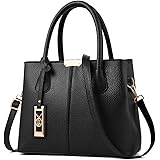 Amazon.com: Purses and Handbags for Women Fashion Ladies PU Leather Top ...