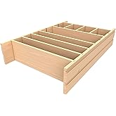 Amazon.com: REV-A-SHELF Wood Shallow Drawer Divider Insert 30" Cabinet ...