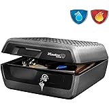 MASTER LOCK Fireproof Security Safe [Fire & Water resistant] [Small ...