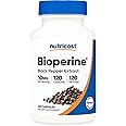 Amazon.com: Nutricost Bioperine (Black Pepper Extract), 10mg Per ...