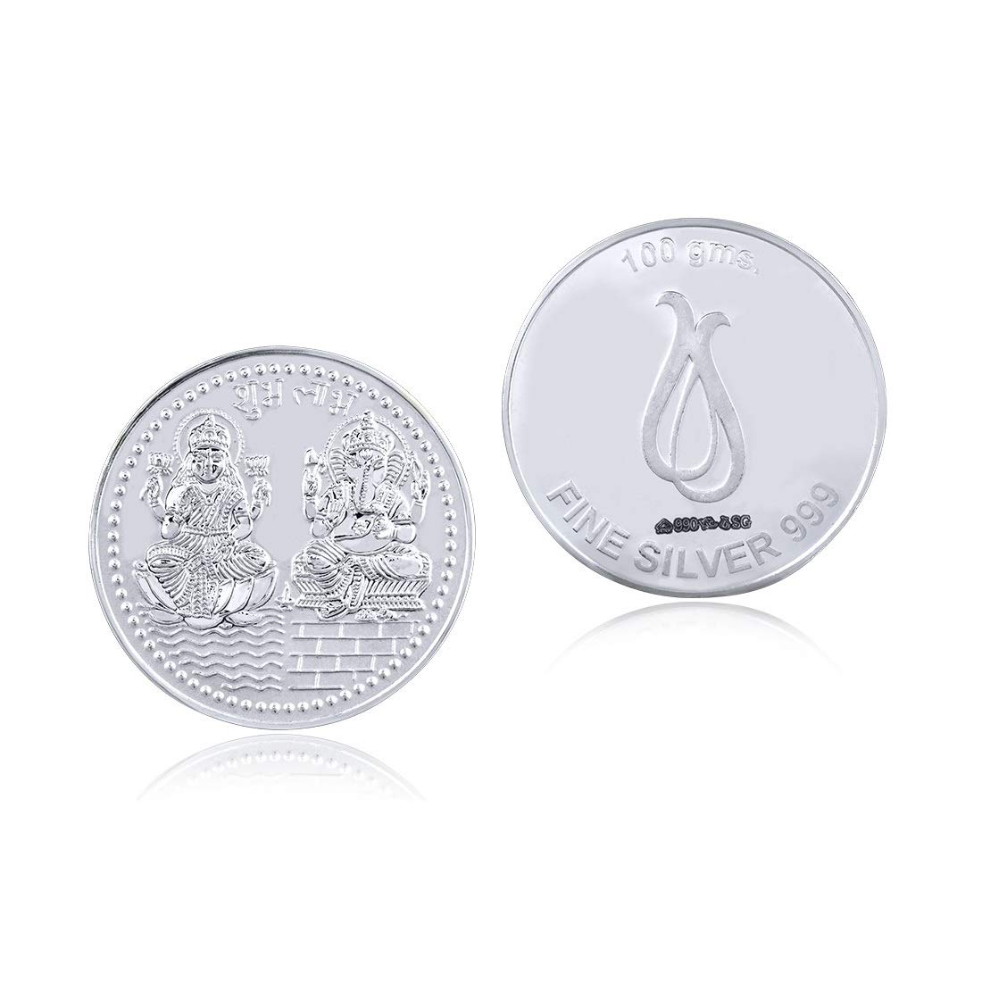 Buy Senco Gold 999 Purity 100 Gram Silver Coin Online at Low Prices in ...