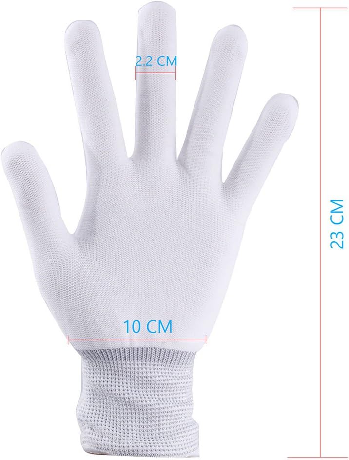 Vicloon LED Flashing Rave Gloves Finger Light Gloves with Multi Modes ...