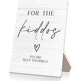 Amazon.com: RUNMESS For The Kiddos Wooden Stand 5x7 Inch,Kids Wedding ...