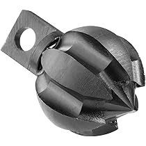 Drain Snake Cutter Heads Drain Auger, Plumbing Snake With Drill Adapter ...