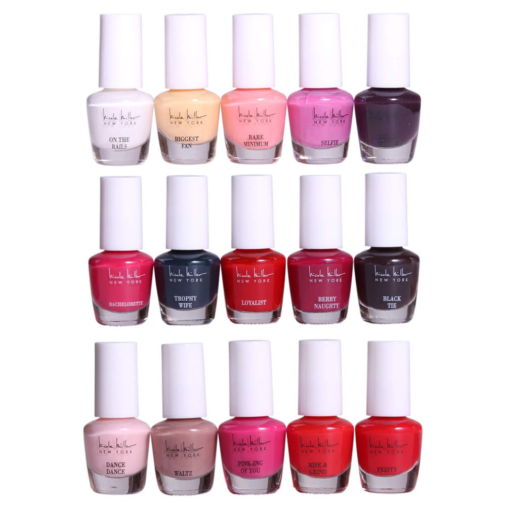 Amazon.com : Ellen Tracy Metallic and Shimmer Collection Mini Nail ...