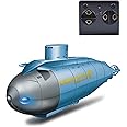 Amazon.com: GoolRC Mini RC Submarine for Kids, 2.4G 6CH Remote Control ...
