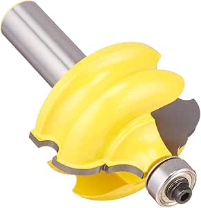 Yonico 16127 Classical and Bead Molding and Edging Router Bit 1/2-Inch ...