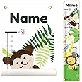 Amazon.com : Personalized Kids Canvas Growth Chart, Height Chart ...