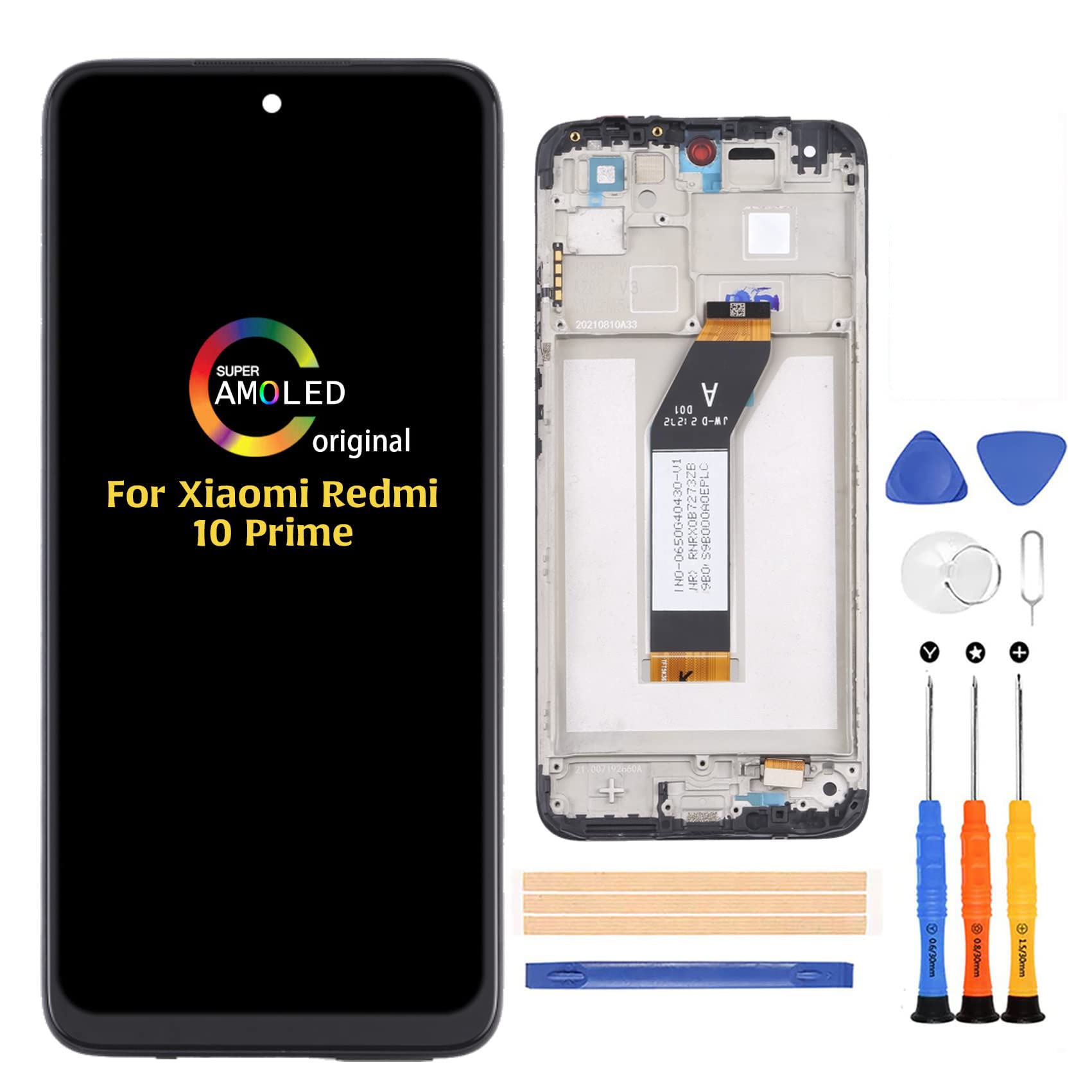 A-MIND for Xiaomi Redmi 10 Prime(Original with Frame) Screen ...