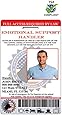 Amazon.com : XpressID Holographic Emotional Support Handler ID Card ...