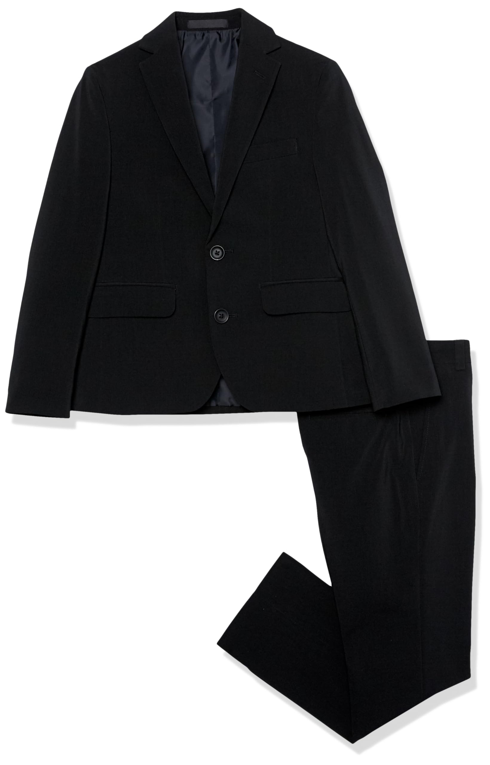 Kenneth Cole Reaction Slim Fit Suit: Formal Jacket & Pants Set for Boys ...