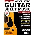 Amazon.com: Super Easy Acoustic Guitar Sheet Music for Beginners: A ...