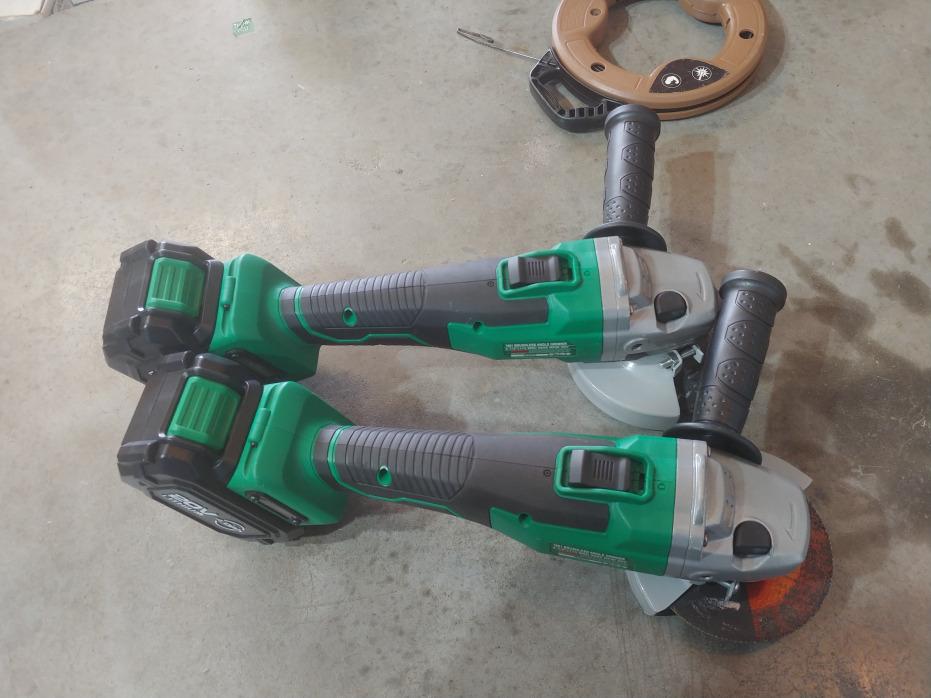 $17/mo - Finance Cordless Grinder - KIMO 20V Cordless Angle Grinder w/ 4.0Ah Li-Ion Battery ...