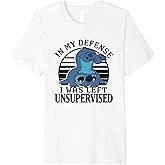 Amazon.com: Disney Lilo & Stitch I Was Left Unsupervised Retro Stripes ...