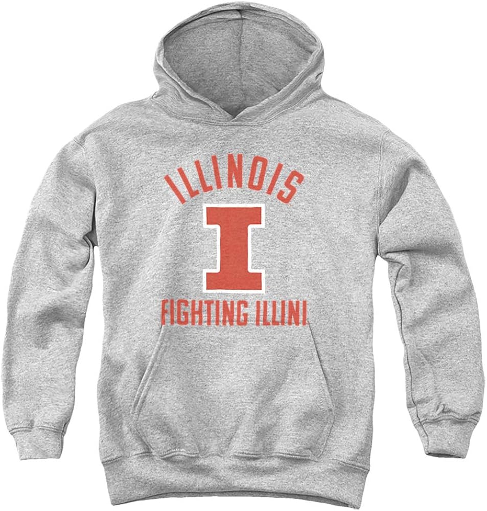 Amazon.com: University of Illinois Official One Color Uiuc Logo Unisex ...