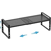 Amazon.com: Wobmmi Expandable,Adjustable & Stackable Spice Rack ...