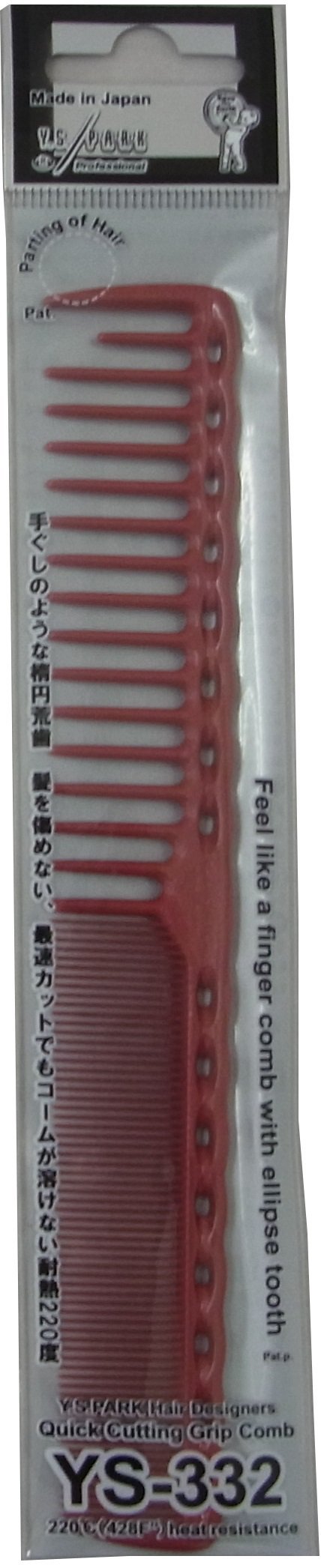Amazon.com : YS Park 332 Quick Cutting Grip Comb - White : Beauty