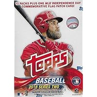 Amazon.com: 2018 Topps Baseball Series #2 Unopened Blaster Box with 10 ...