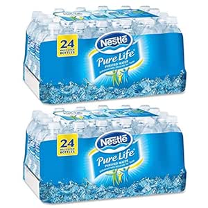 Nestle Pure Life Purified Water, 16.9 oz. Bottles, 2 Cases (24 Bottles ...
