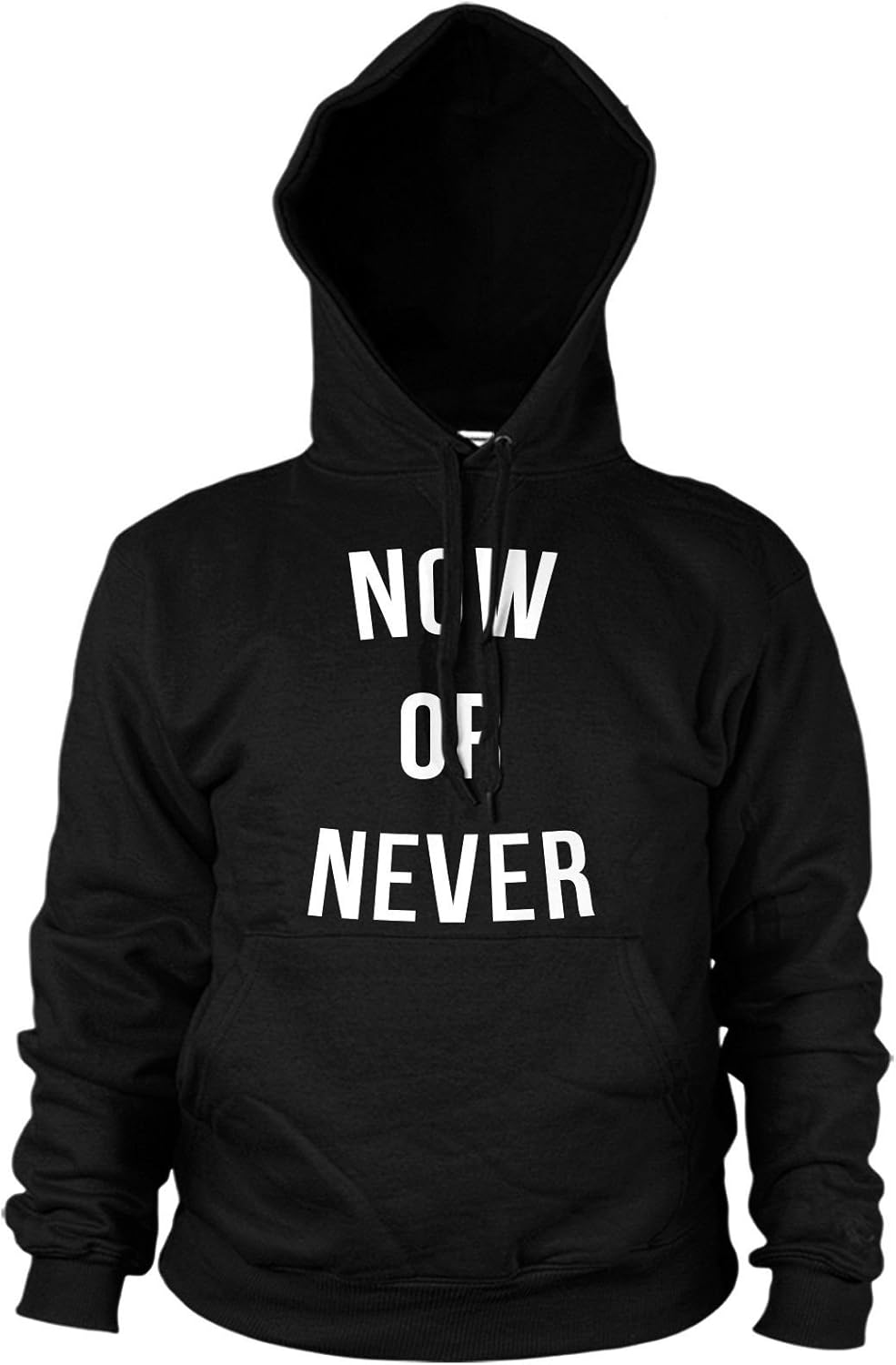 Now OR Never Hoodie: Amazon.co.uk: Clothing