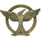 Amazon.com: Angelia The Hunger Games Movie Mockingjay Prop Rep Pin ...