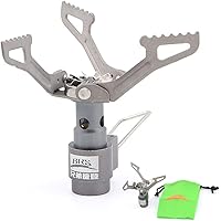 BRS Outdoor BRS-3000T Ultra-Light Titanium Alloy Miniature Portable Picnic Camping Gas Cooking ...