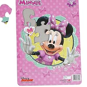 Amazon.com: Disney Minnie Mouse Bowtique 16 Piece Jigsaw Puzzle: Toys ...