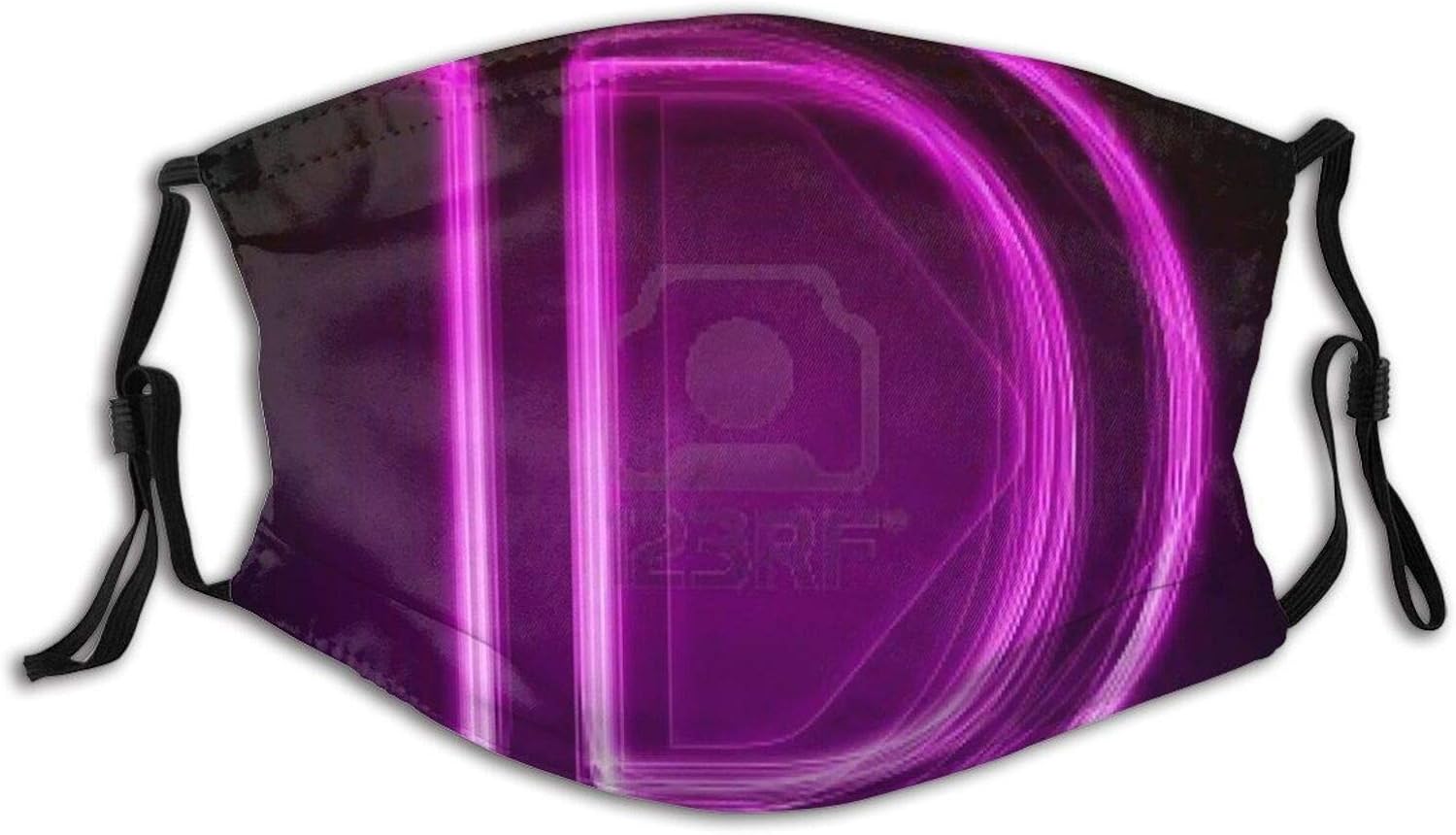 Amazon.com: Neon D Face Masks Washable Reusable - Adjustable 3D Printed ...