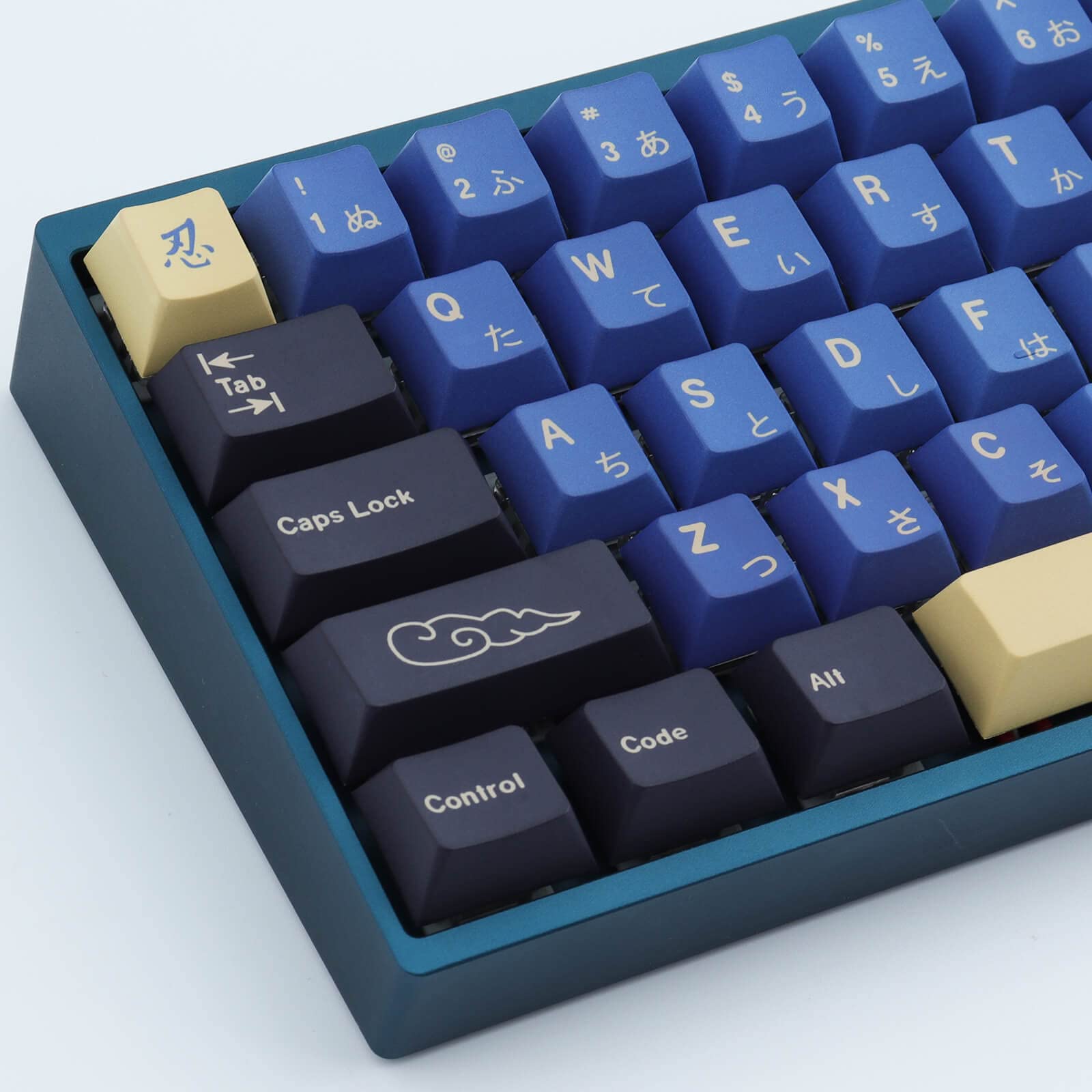 Mua Hyekit PBT Keycaps 119 Keys Blue Samurai Dye-Sublimation Ninja PBT ...